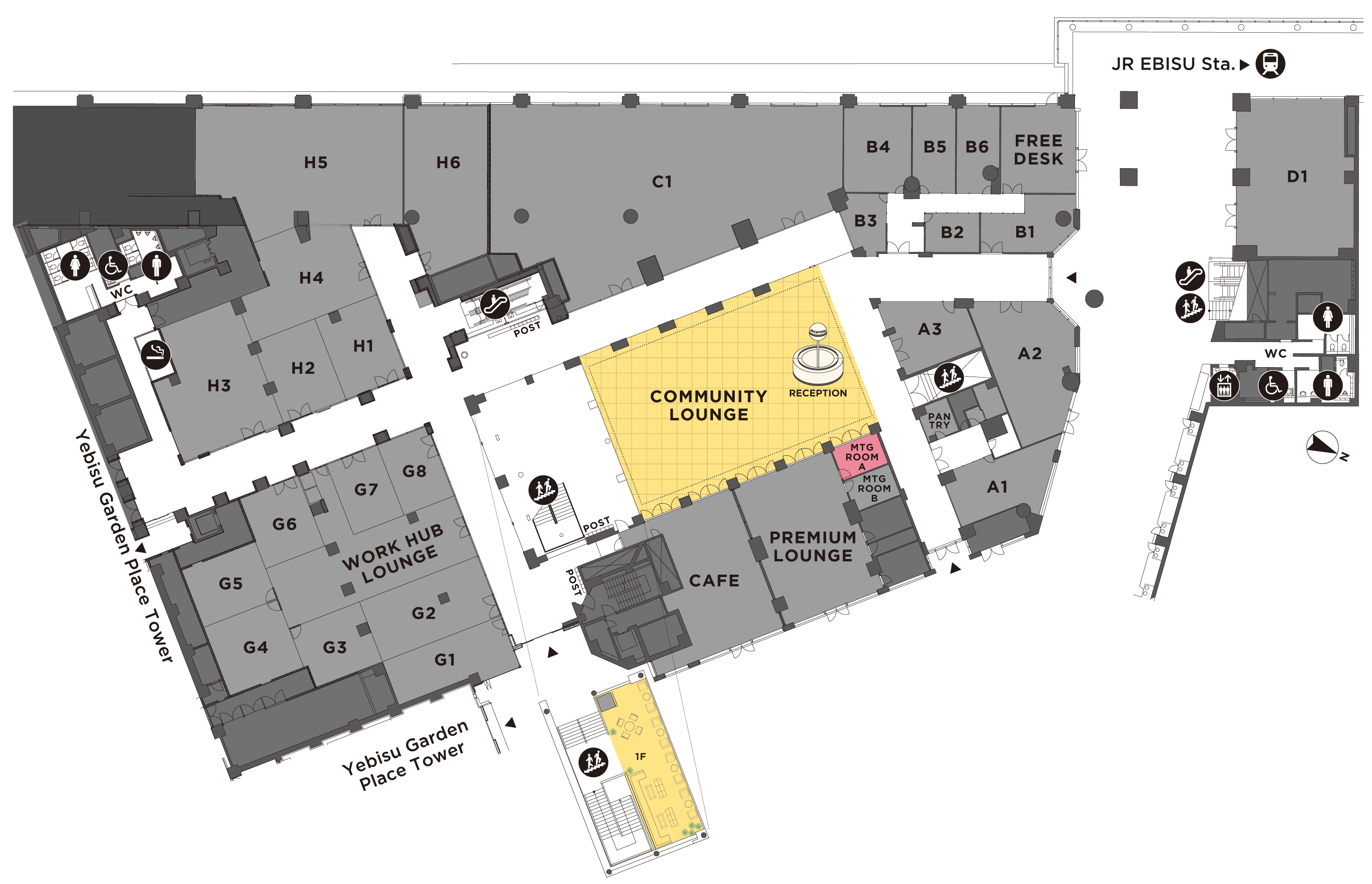 [公式]PORTAL POINT Ebisu｜恵比寿ガーデンプレイスの賃貸オフィス